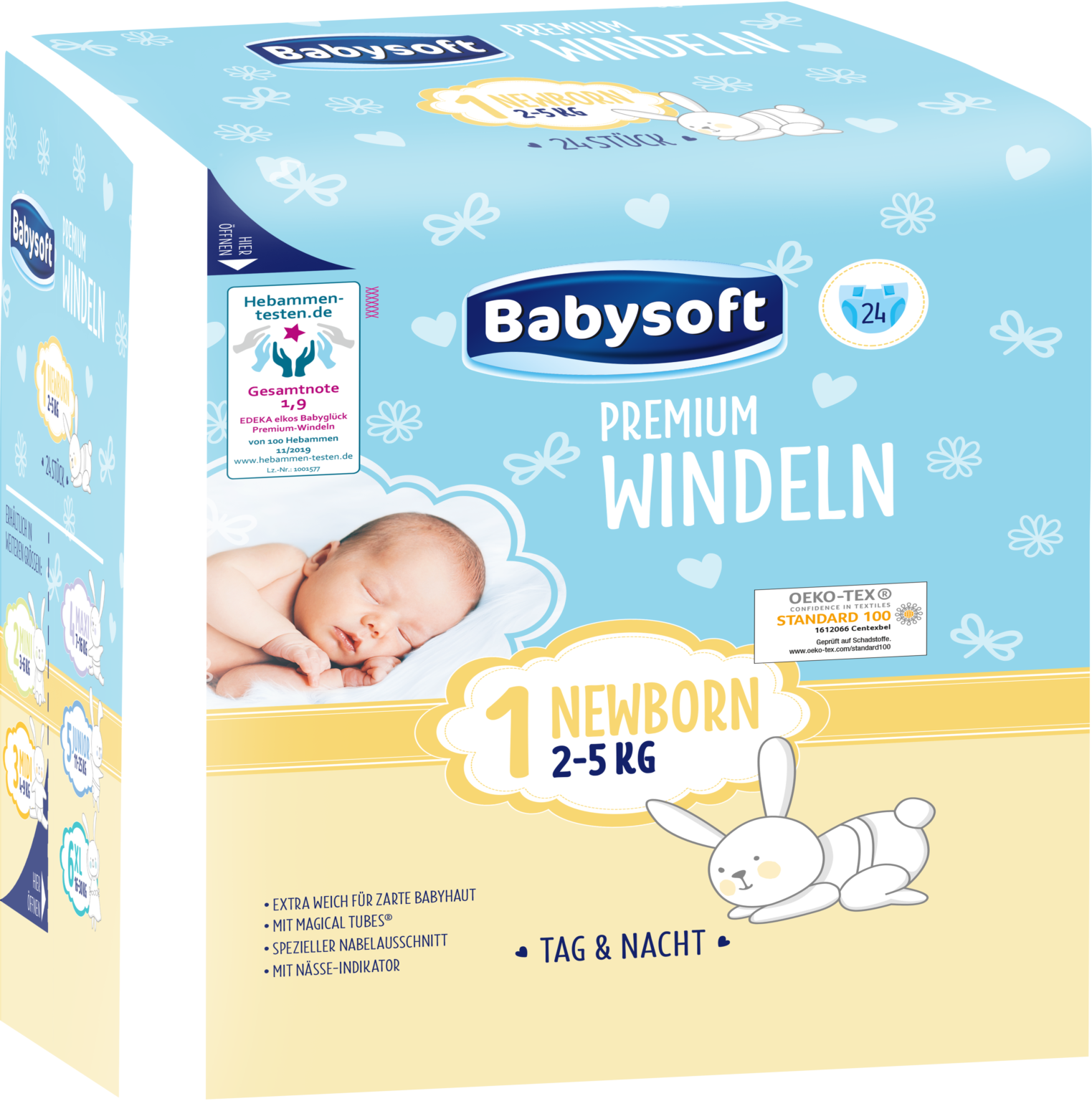Netto Babysoft Premium-Windeln - Hebammen-testen.de